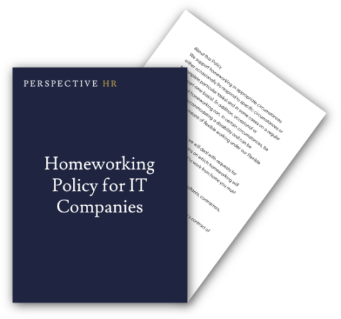 Homeworking Policy for IT Companies - Perspective HR