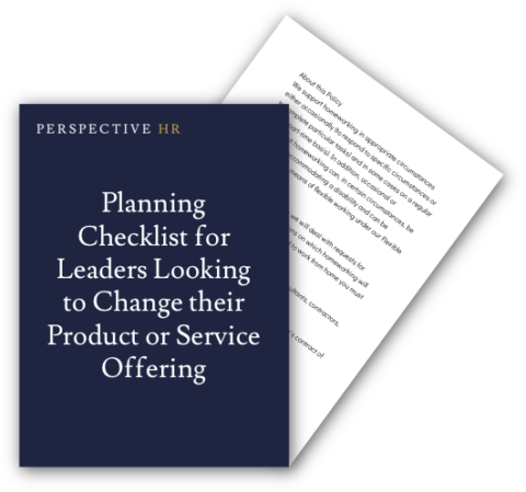 Planning Checklist for Leaders Looking to Change their Product or ...